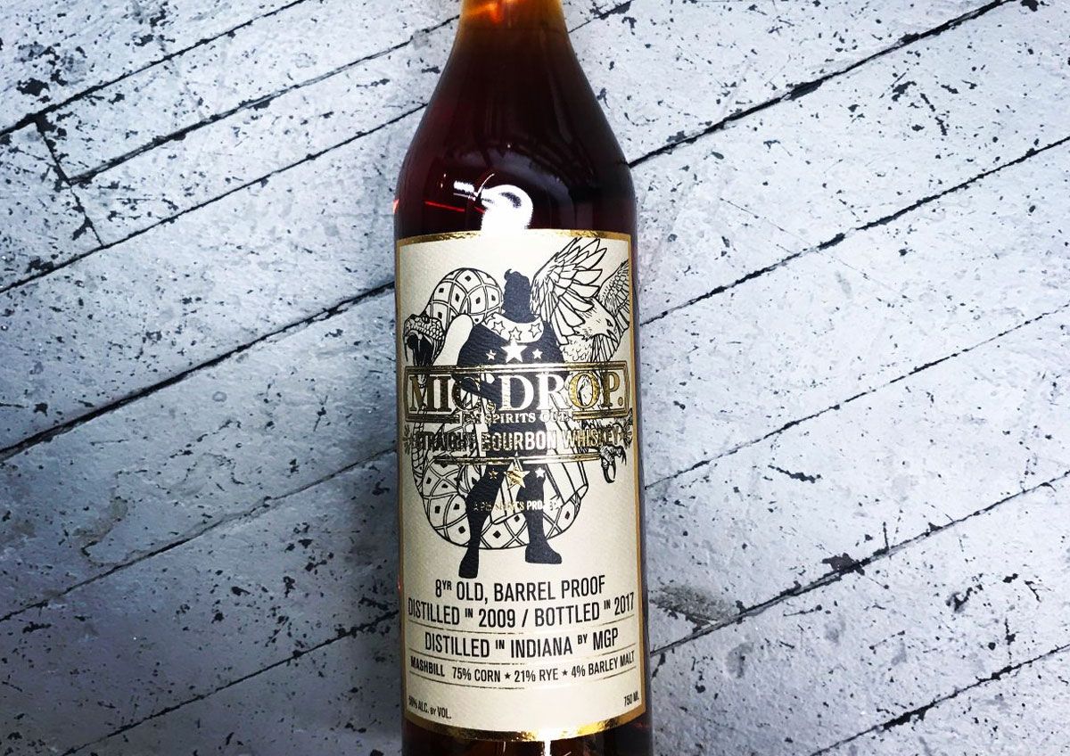 What We're Drinking - Mic Drop Straight Bourbon Whiskey - Palate Press