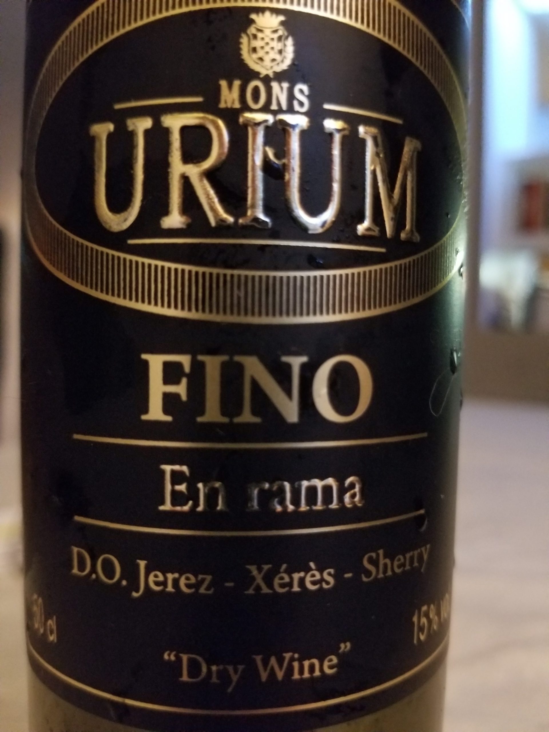 Mons Urium Fino En Rama “Dry Wine” | Palate Press